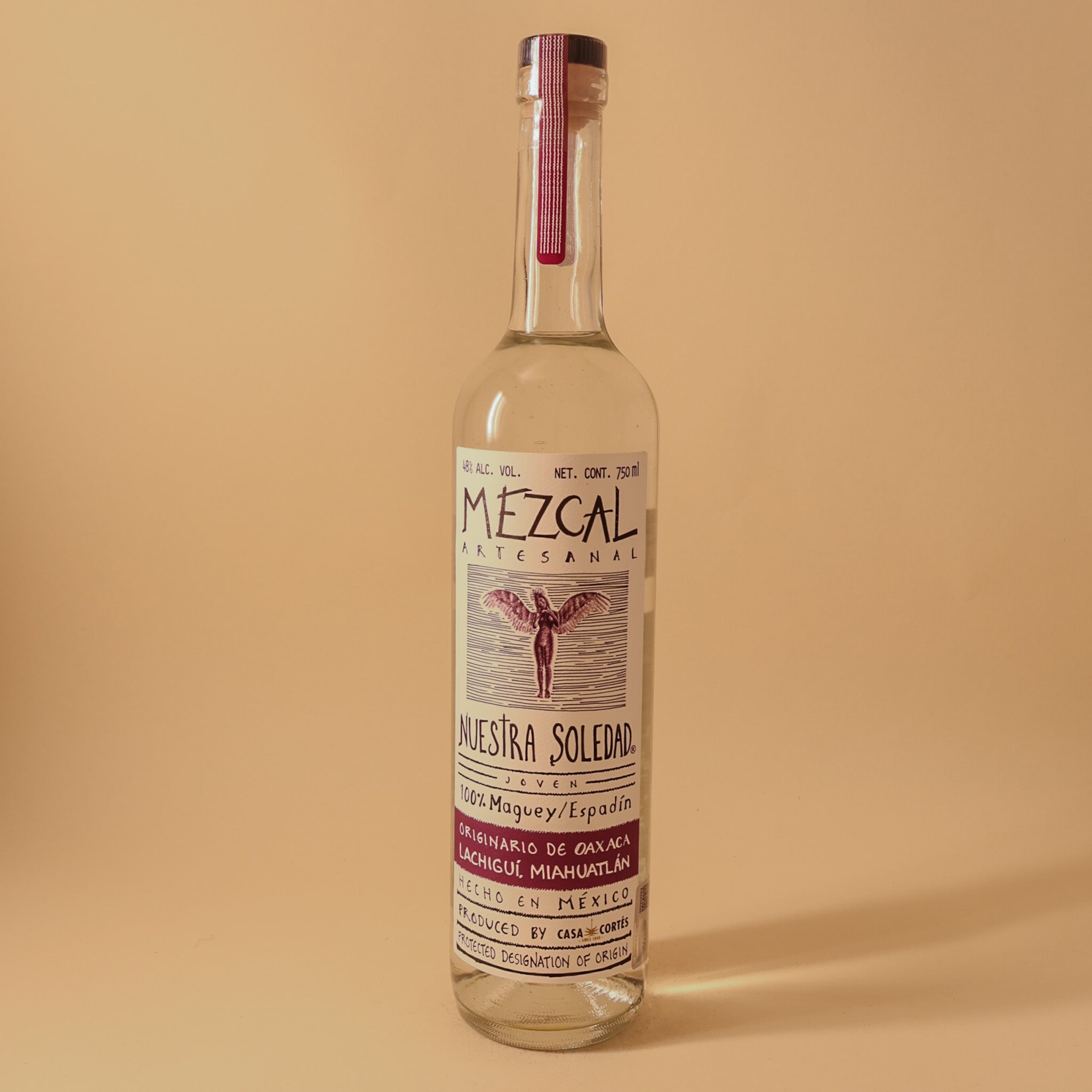 Nuestra Soledad, Mezcal Artesanal, Joven, Lachigui Miahuatlan ...